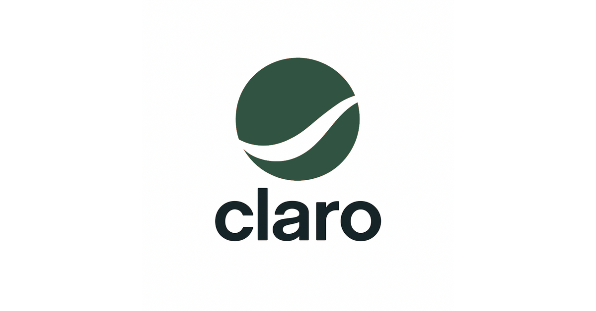 claro logo branco